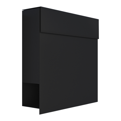 Sort design postkasse - moderne design - Manhatten.