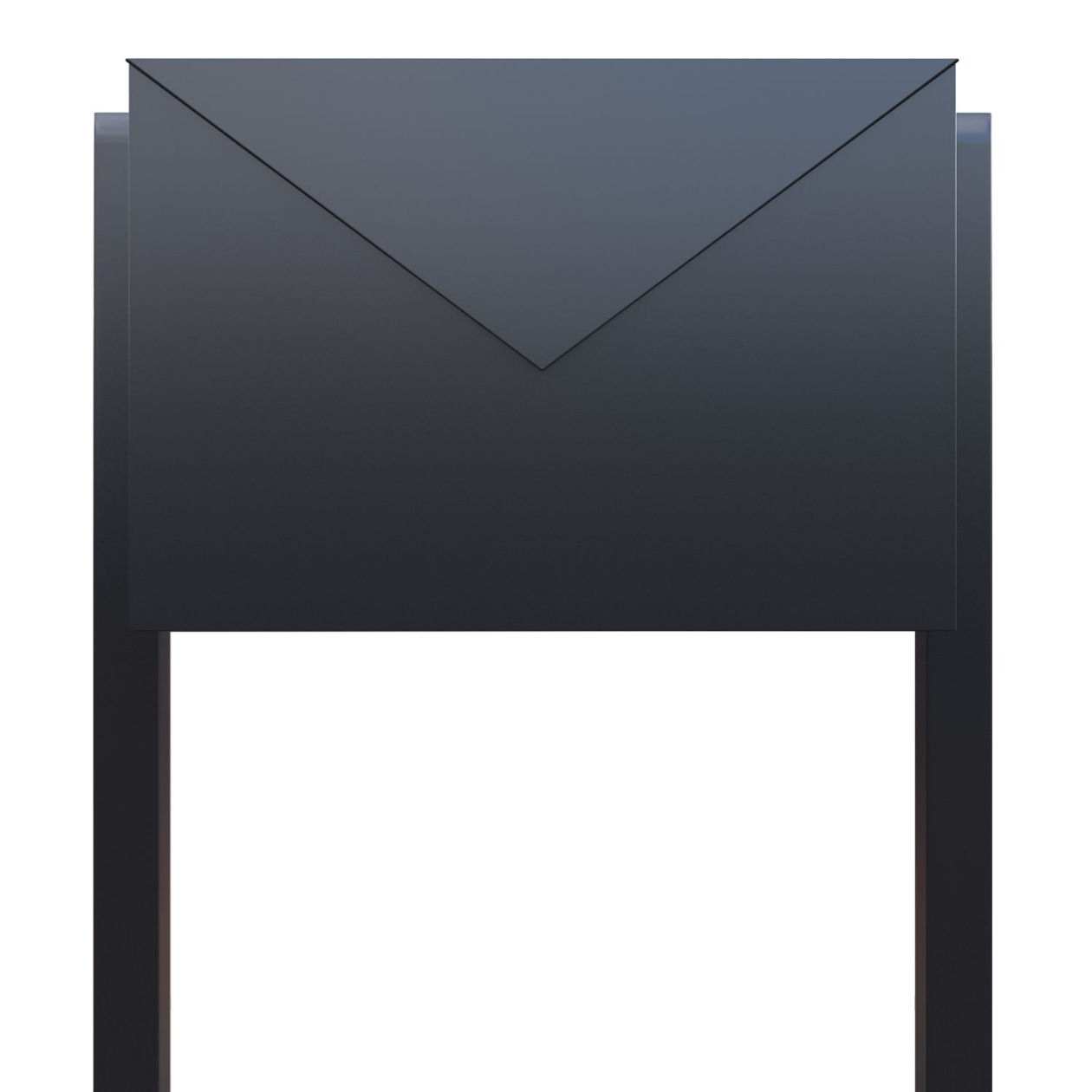 SORT Postkassestander til KUVERT postkasse - Postkassestandere ...